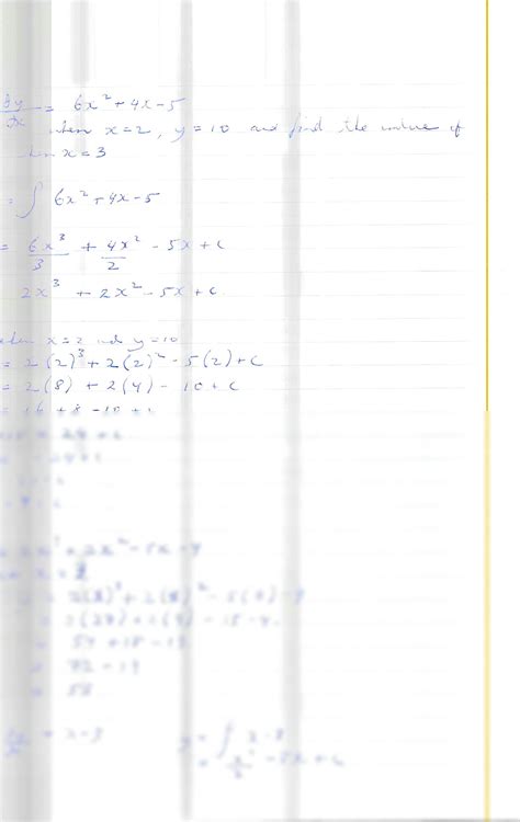 SOLUTION Mathematics Integration Explanation And Worked Examples D Studypool