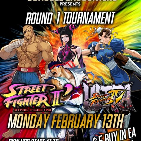 Round 1 Tournament Street Fighter Ii Emporium Sf Feb 13