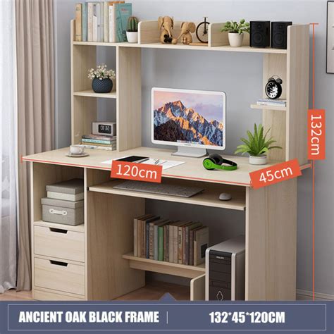 Computer Desk Desktop Home Desk Multifunctional Wooden Table Organizer Computer Desk Desktop Home Desk Multifunctional Wooden Table Organizer