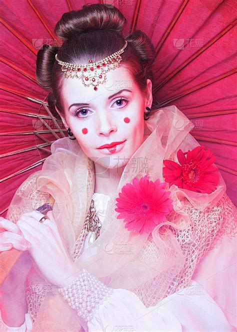 创造性的女孩。