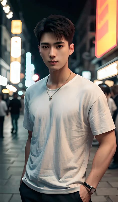 写实帅哥 无界ai