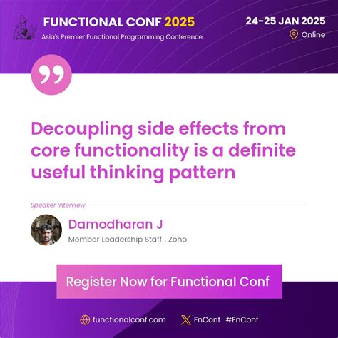 Functional Conference On Linkedin Fnconf Problemsolving Softwaredesign