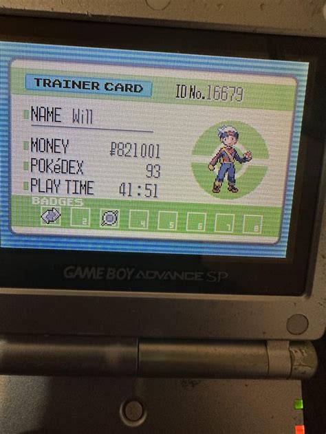 [ruby] Prebadge 3 Complete Igt 41 51 Shiny Count 1 R Professoroak