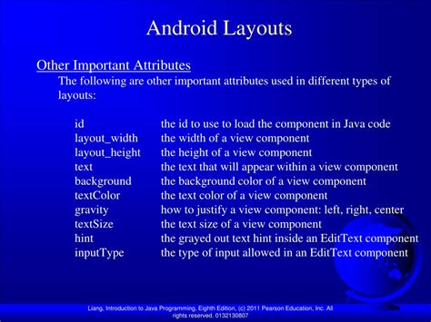 ppt modify android objects using xml and java powerpoint presentation