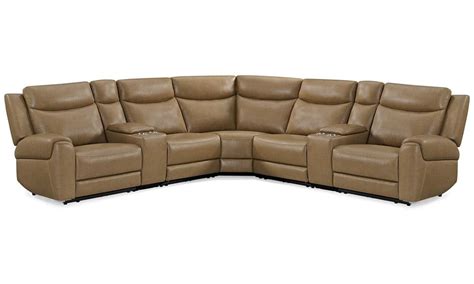 Parker Living Momentum Cashew 7 Piece Modular Power Reclining Sect