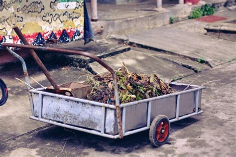 Premium Photo Garbage In Container Outdoors