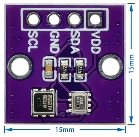 Micropython Driver For Aht20 And Bmp280 Breakout Board