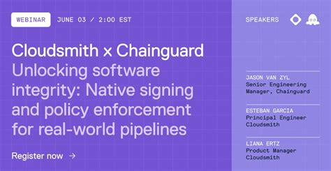 How To Secure Your Ci Cd Pipeline With Cloudsmith And Chainguard Cloudsmith Posted On The