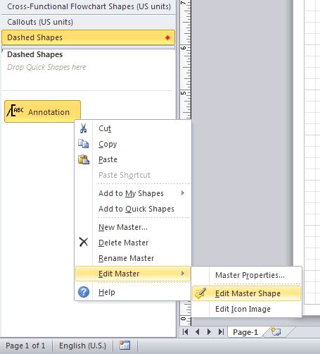 Visio Shapes And Dashed Lines Miqrogroove