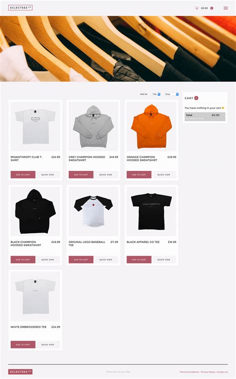React Shopping Cart Freelance Web Engineer Tom Hoadley