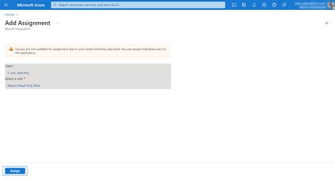Microsoft Entra ID Setup Single Sign On With Read Only Role
