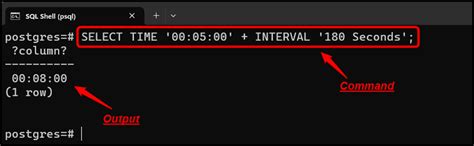How To Add Minutes To A Time In Postgresql — Commandprompt Inc