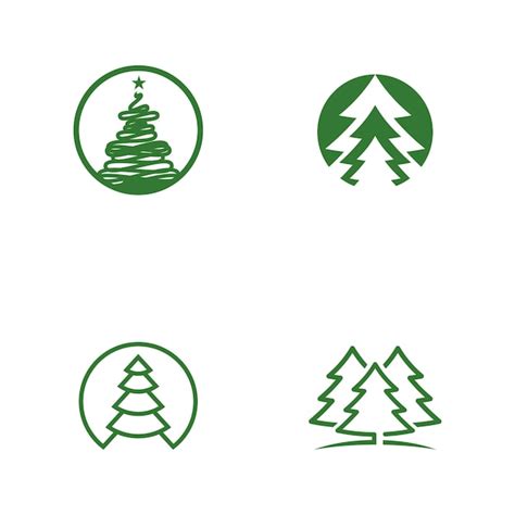 Premium Vector Cedar Tree Vector Icon Illustration