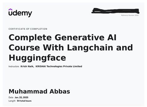 Generativeai Langchain Huggingface Aiprojects Machinelearning Mohammad Abbas