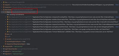 Java Security Exceptionhandling Cant Register Successfullyfilter Has