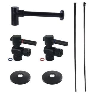 Kingston Brass Trimscape Modern Plumbing Sink Trim Kit With Bottle Trap
