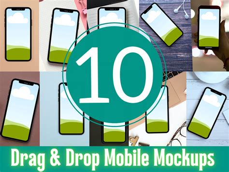 10 Drag And Drop Mobile Phone Mockup Canva Templates Quickly And Easily