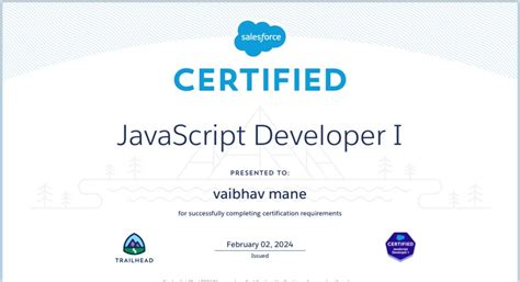 vaibhav mane on linkedin salesforce certified javascript developer l