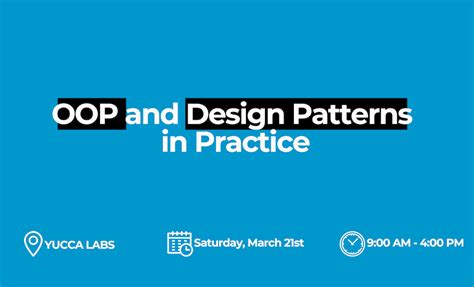object oriented programming oop and design patterns