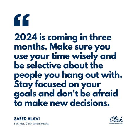 Saeed Alavi On Linkedin 2024 Is Coming In Three Months Make Sure You