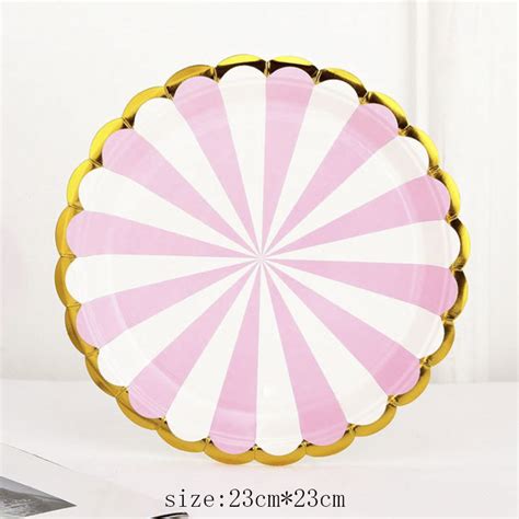 Badu Bg 10 бр бронзиращи съдове за еднократна употреба 18x18 см хартиени чинии 250 мл парти чаша