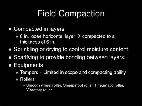 PPT Soil Compaction PowerPoint Presentation ID