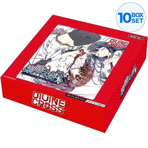 Divine Cross Wonderful Everyday Vol2 Booster Pack Box Tcg Japan Offic