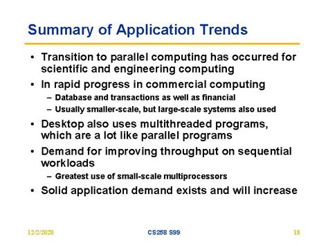 Cs 258 Parallel Computer Architecture Cs 258 Spring