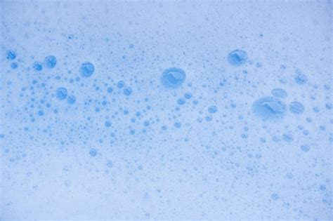 거품과 샴푸 거품 프리미엄 사진