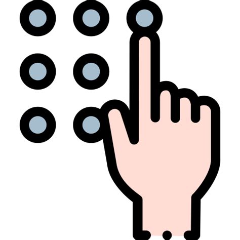 Pin Code Detailed Rounded Lineal Color Icon