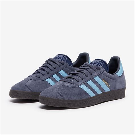 Adidas Originals Gazelle Navyclear Bluegum Trainers Mens Shoes