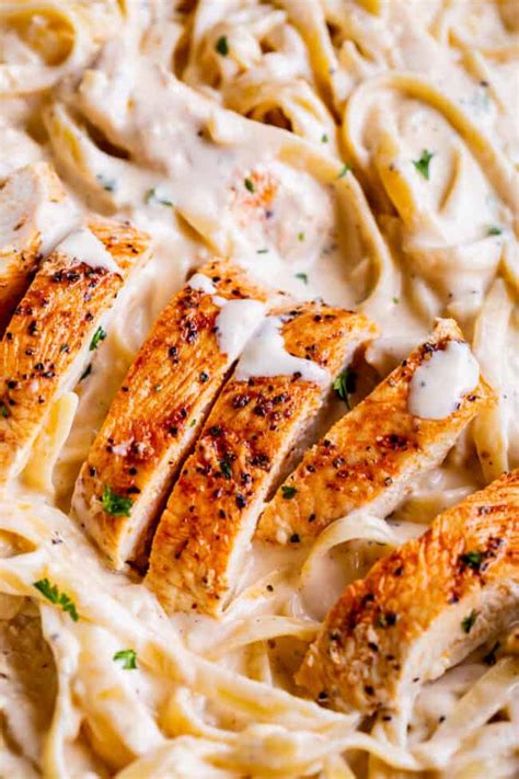 Chicken Fettuccine Alfredo Recipe The Food Charlatan