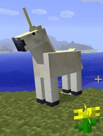 Minecraft Unicorn Unicorn Banner Minecraft Unicorn Minecraft Build