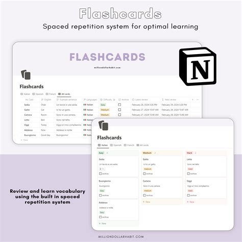 Notion Language Learning Template Language Hub Notion Planner Notion