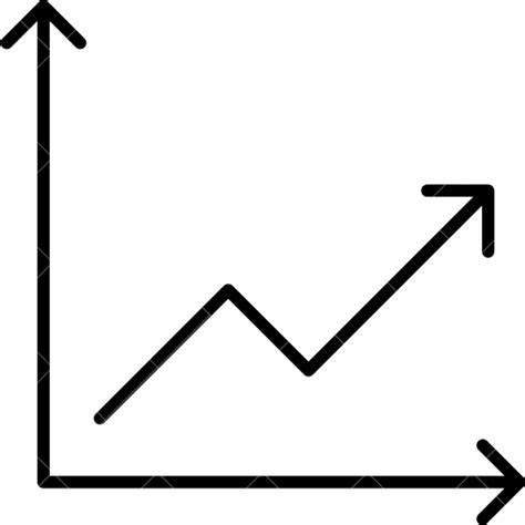 Arrow Graph Icon 素材 Canva可画