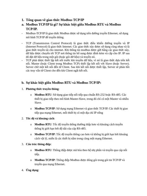 Modbustcp Ip Pdf