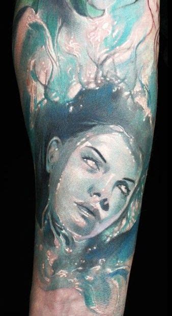 Creepy Girl Horror Tattoo By Kamil Terczynski Horror Tattoo Tattoos