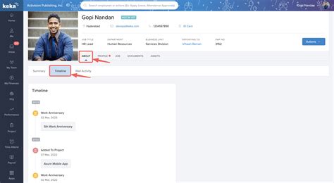 Managing Your Profile