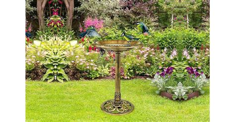 Achla Designs Cbb 01 Classic Bird Bath Antique Copper • Price