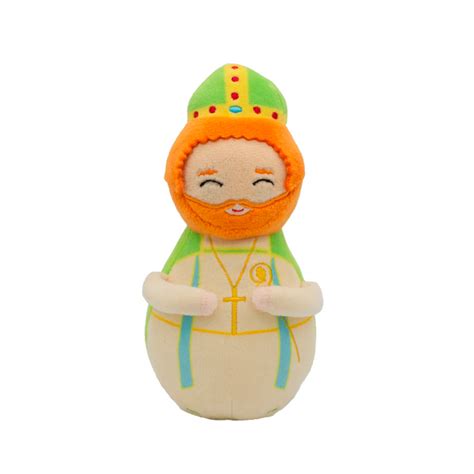 Mini St Patrick Plush Doll
