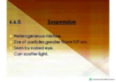 SOLUTION Difference Between Solution Colloids And Suspension Studypool