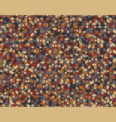 Empty Isometric Grid Seamless Pattern Royalty Free Vector