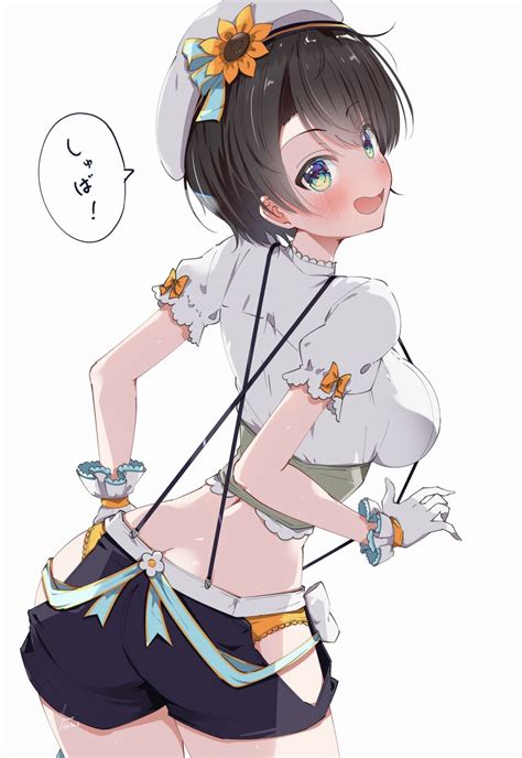 Kuno Oozora Subaru Oozora Subaru Th Costume Hololive Absurdres Highres Translation