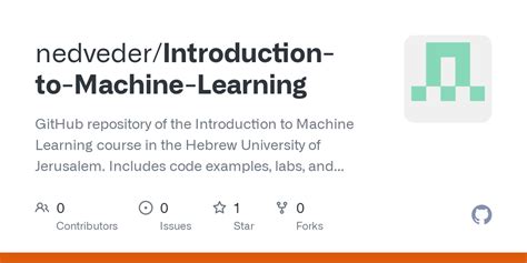 Introduction To Machine Learningintroduction To Machine Learning Course Bookpdf At Main