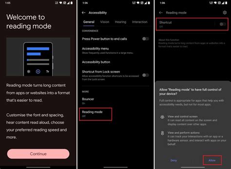 how to enable reading mode on android beebom