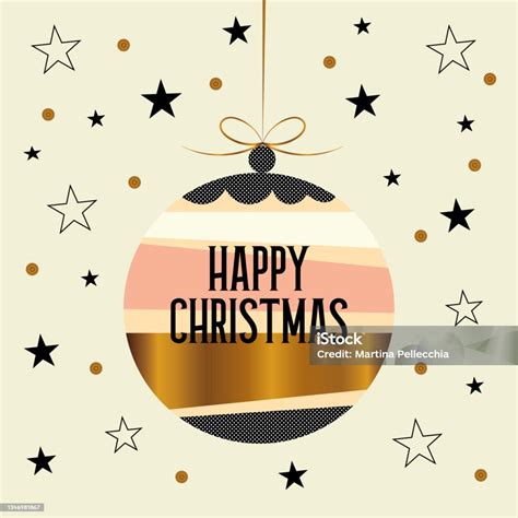 아름다운 크리스마스 카드는 행복한 새해와 행복한 휴일 벡터 타이포그래피 일러스트를 기원합니다 즐거운 연말연시 되세요 문구에 대한 스톡 벡터 아트 및 기타 이미지 Istock