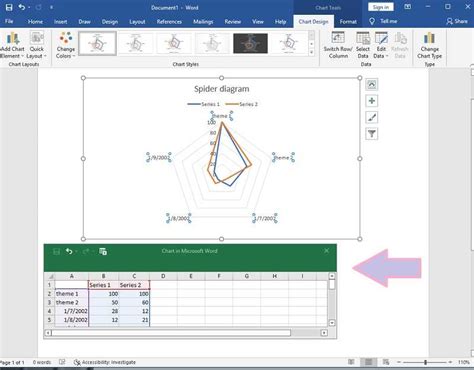 Excel Spider Diagram Template For Effective Data Visualization