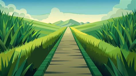 Cartoon Path Vector Art Icons And Graphics For Free Download