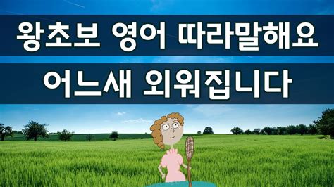 왕초보 영어회화 따라말해요 어느새 입에서 영어가 나옵니다 Youtube