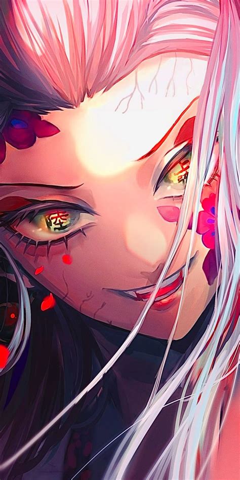 Phone Wallpaper Daki Demon Slayer Anime Demon Slayer Kimetsu No